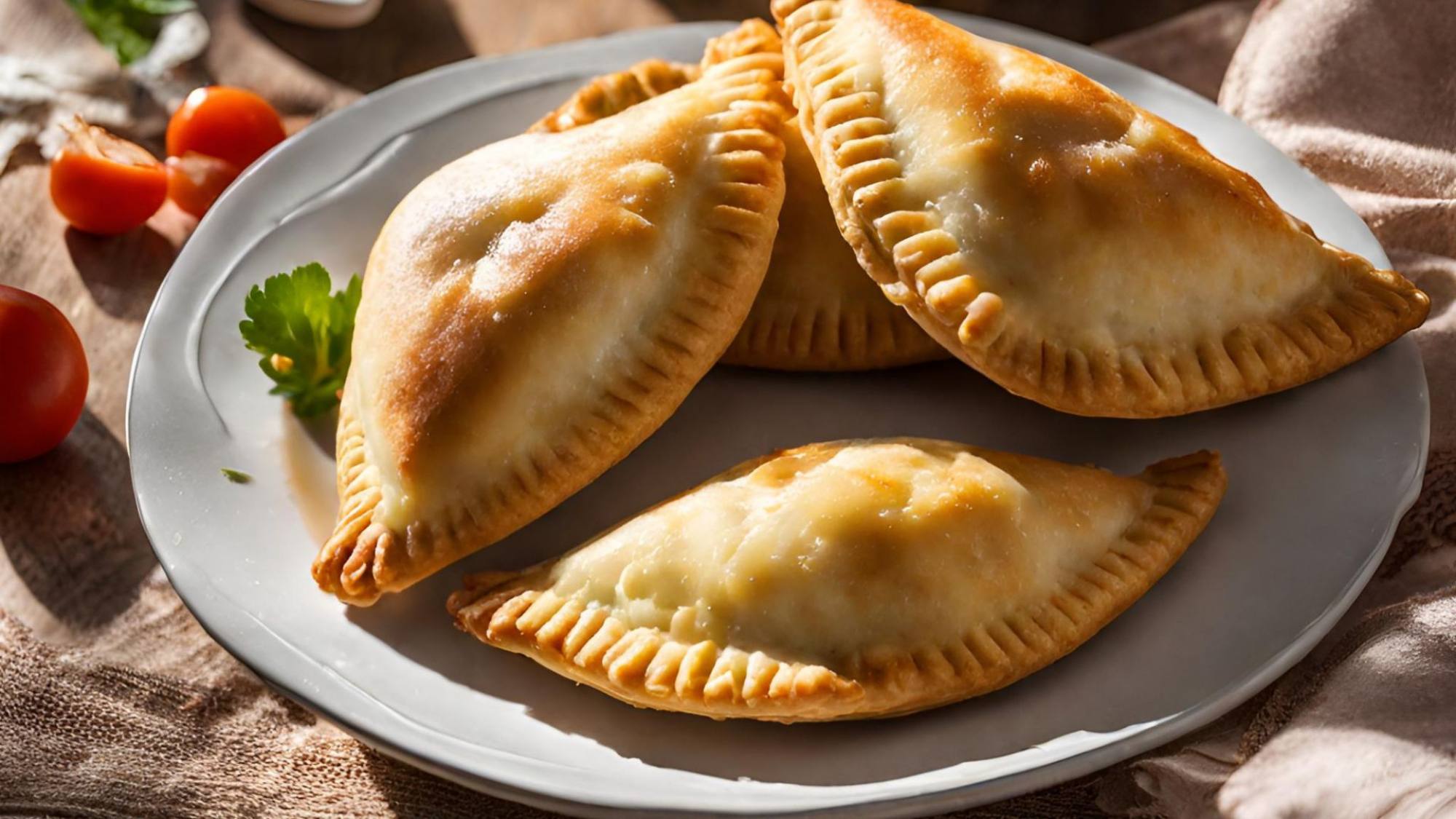 Receta fácil: Empanada de pollo con queso - Qué cocinar hoy
